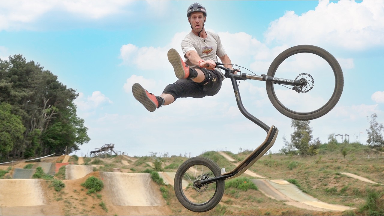 SERIOUSLY, HOW CAN A DIRT SCOOTER BE THIS MUCH FUN? - YouTube