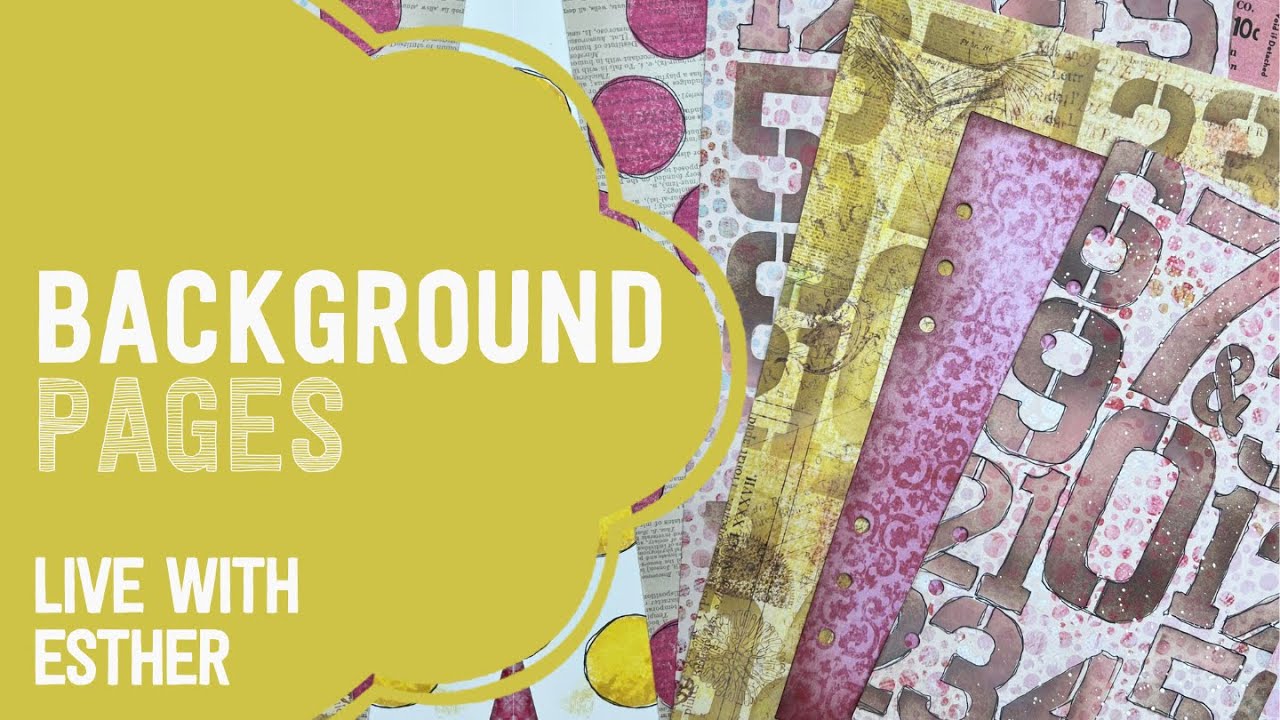 Background Pages | LIVE with Esther - YouTube