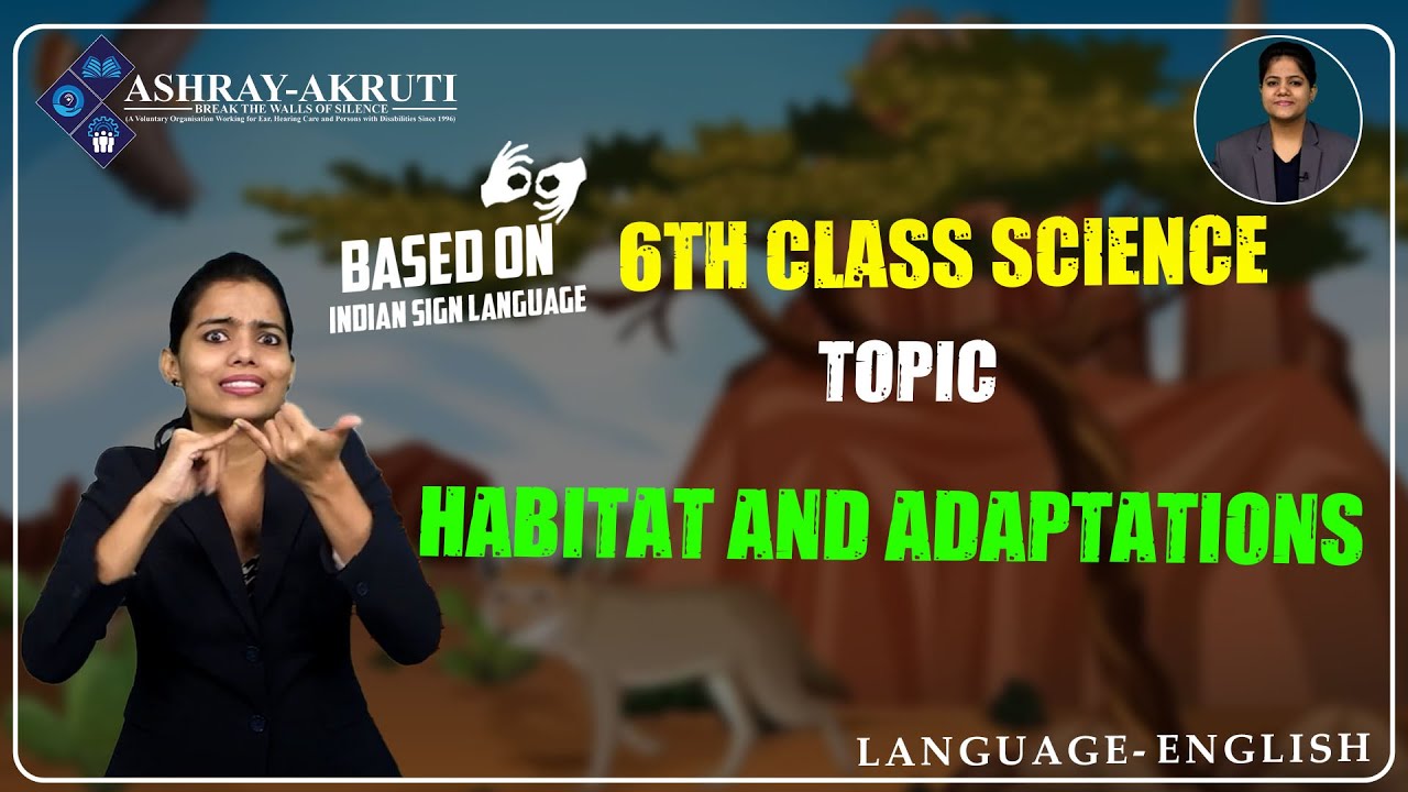 6th science I Living organisms- Habitat and adaptations I Lessons in ...