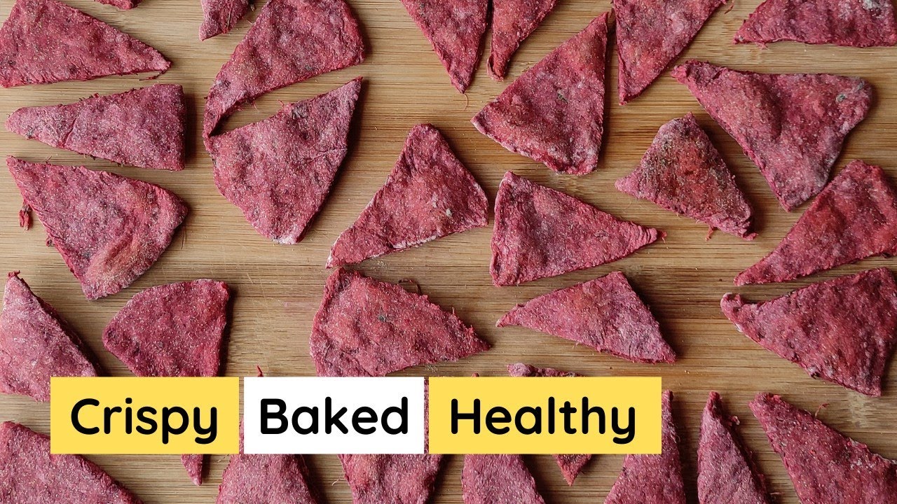 Beetroot Crackers | Baked Beetroot Crisps | Healthy Beetroot Snacks ...