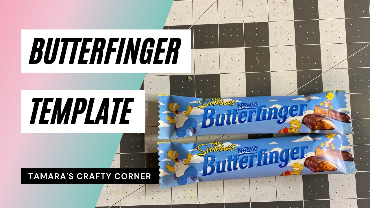 How to Make a Butterfinger Wrapper | Photoshop | Create - Print ...