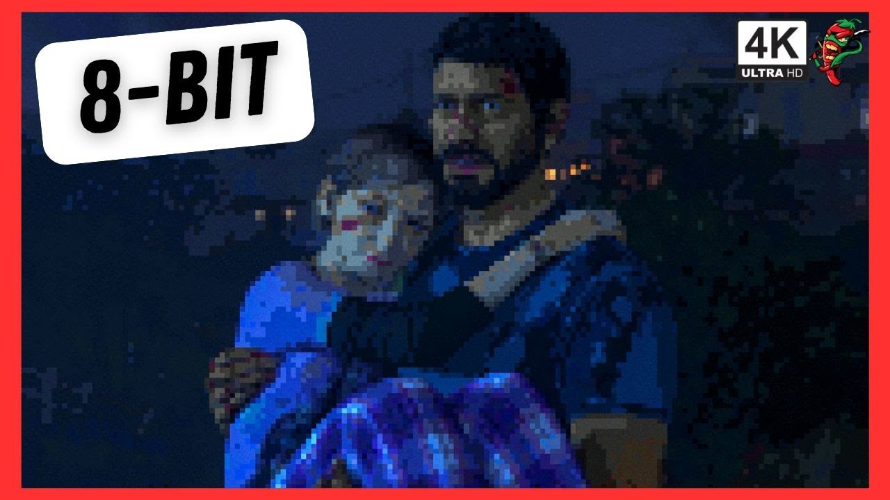 THE LAST OF US PART 1 8-BIT Filter - 4K 60FPS VRR HDR GAMEPLAY - YouTube