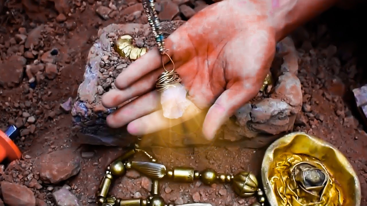 Treasure Chest of REAL GOLD Discovered Inside the Witch’s Castle! - YouTube