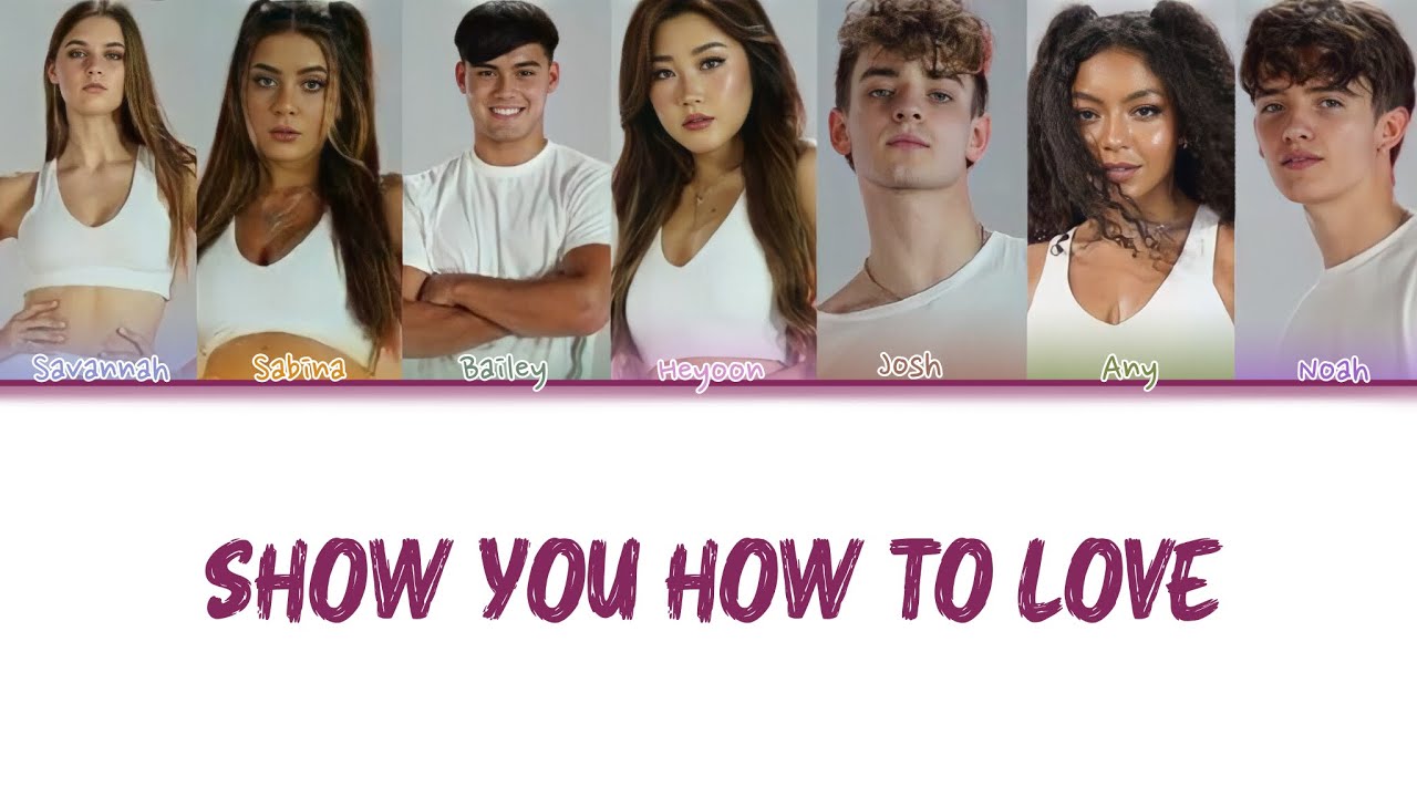 Show you how to love - Now United (Color coded) - YouTube