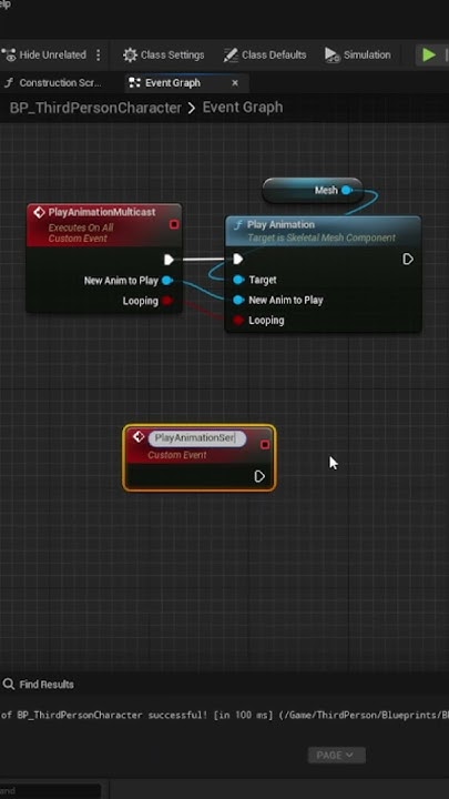 Shorts Unreal Engine 5 Short Tutorial Series Animation Replication Youtube