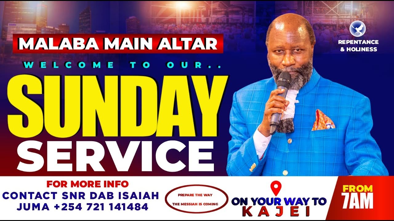 Malaba Main Altar Open air Crusade after service - YouTube