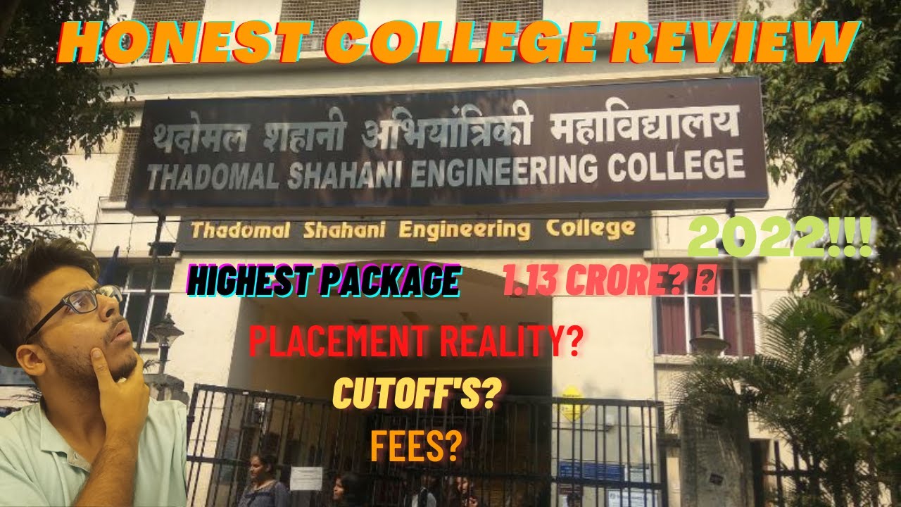 TSEC - Mumbai College Review 🔥 | Best Placements ? ROI 😍? | Cutoff ...