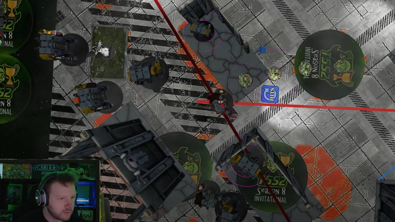 WOLFBOTS AWOOO (vs. Chaos Knights) | T5S2 S9 Pod 14 R3 | Warhammer 40k ...
