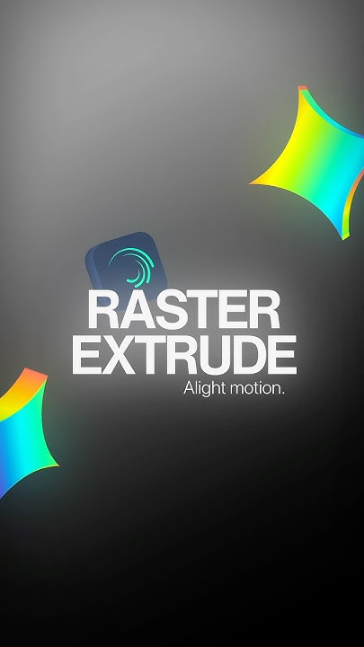 Raster extrude - Alight motion #phonk #alightmotiontutorial - YouTube