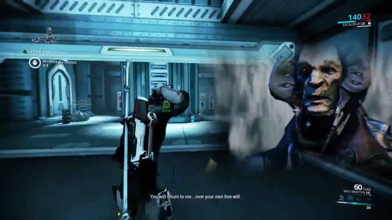 Warframe: raid the corpus resource caches - YouTube