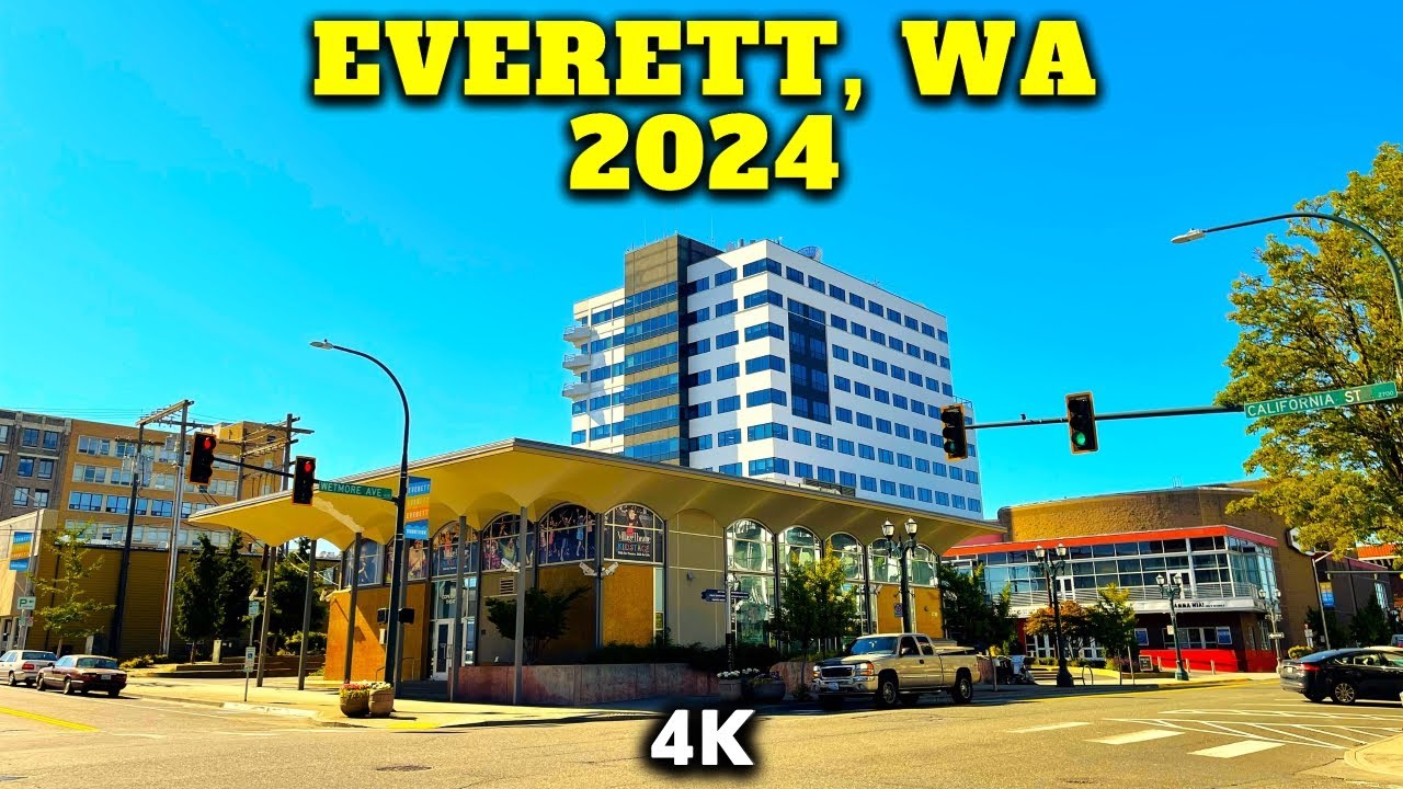 The City Of EVERETT, Washington | Stunning 4K Driving Tour 🇺🇸 - YouTube