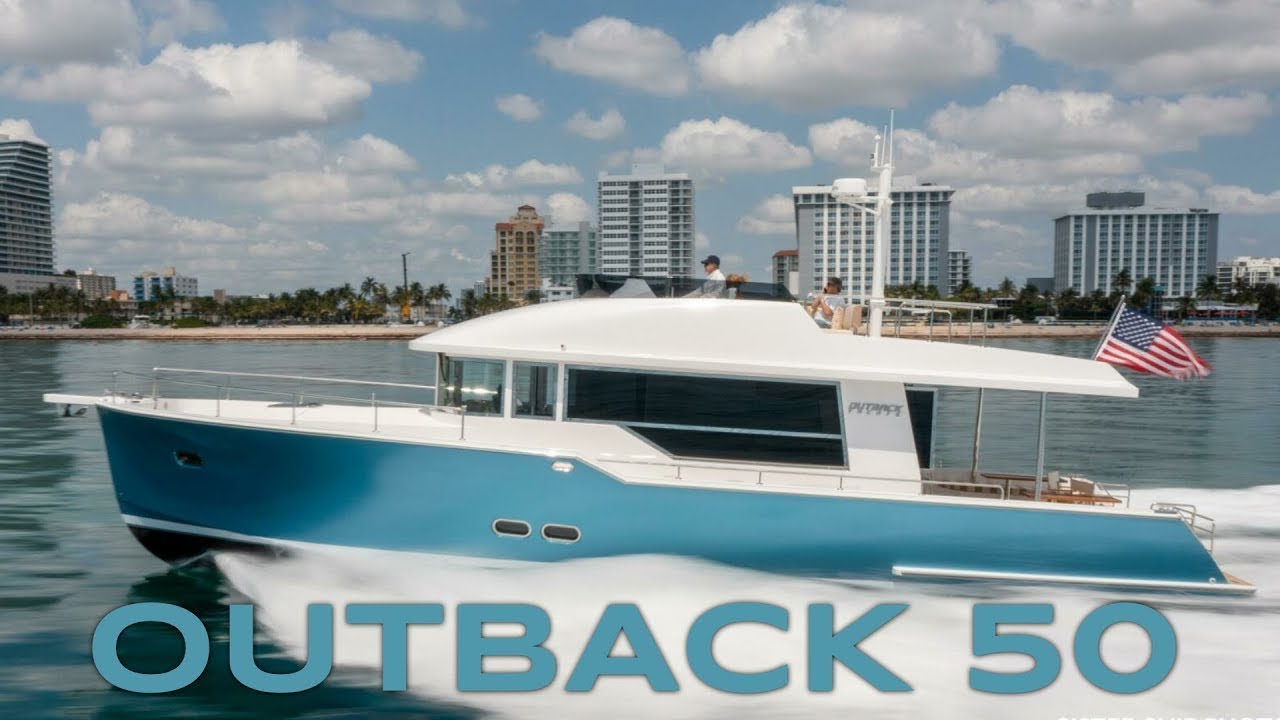 Experience the THRILL of the Outback 50 Yacht in under four minutes ...