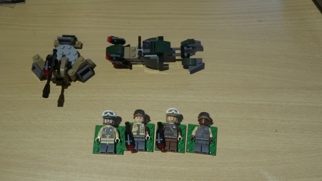 LEGO Star wars 75164 "Rebel trooper Battle Pack" Review - YouTube