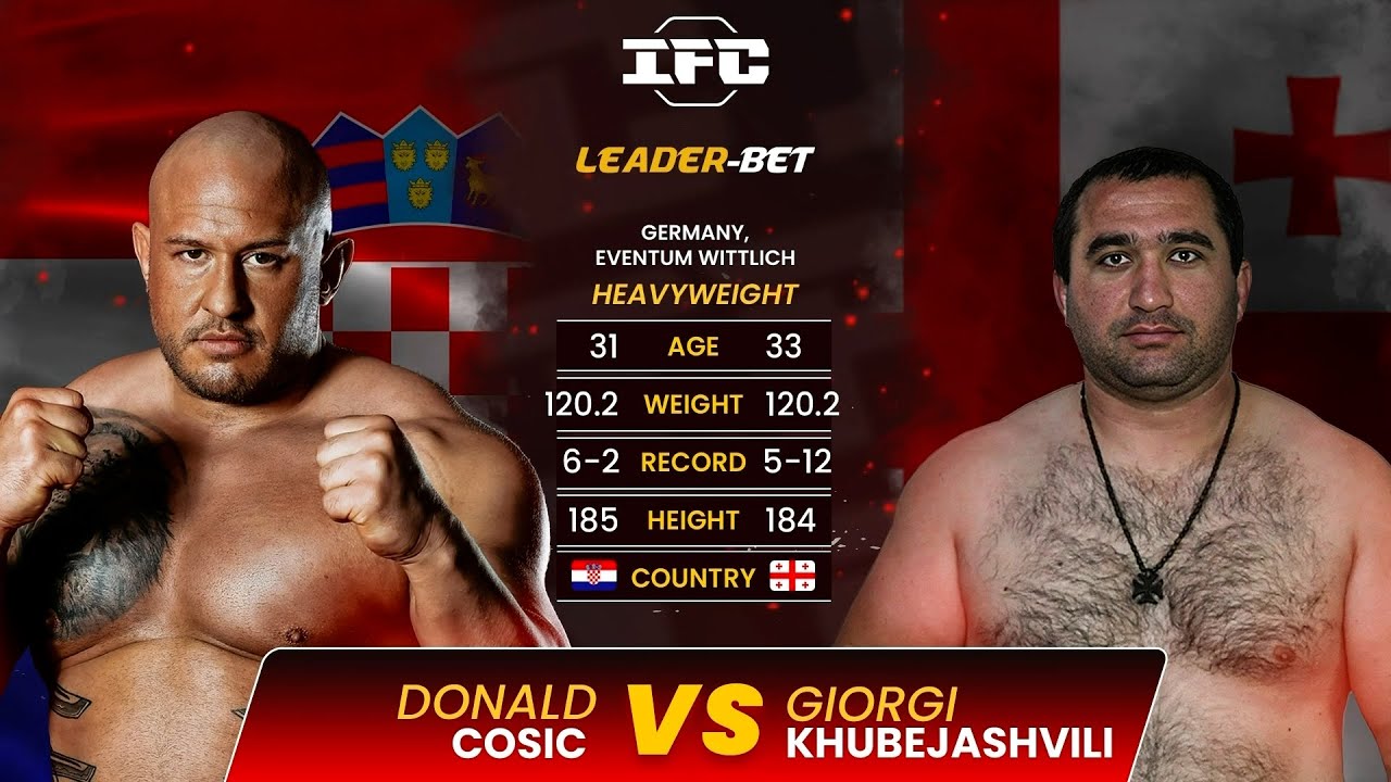 Donald Cosic VS Giorgi Khubejashvili - IFC 22 - FULL FIGHT - YouTube