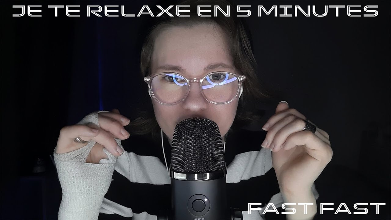ASMR 😴 | Je te relaxe en 5 minutes ! | 😴 (BINAURAL) - YouTube