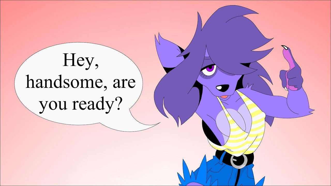 Speeddrawing #8 - Neon She-wolf - YouTube