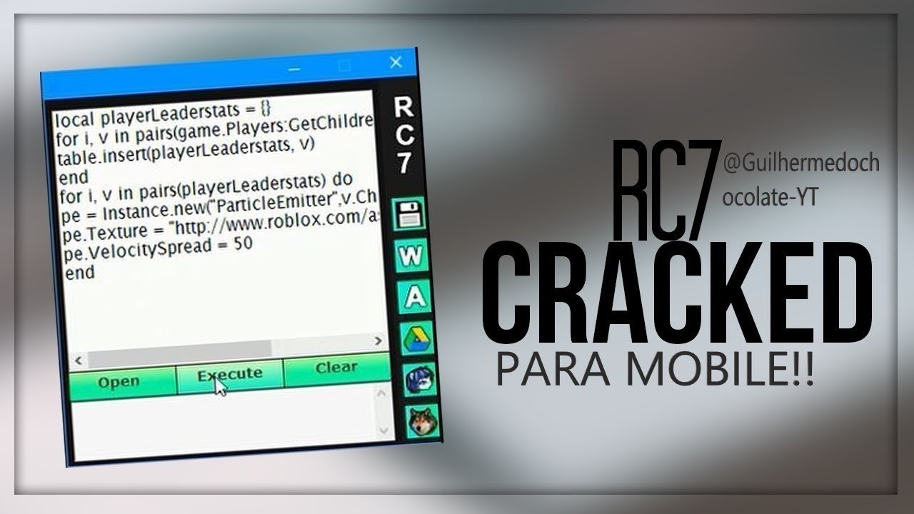 Como Baixar o Executor RC7 para Roblox no Mobile (GRÁTIS e SEM ...