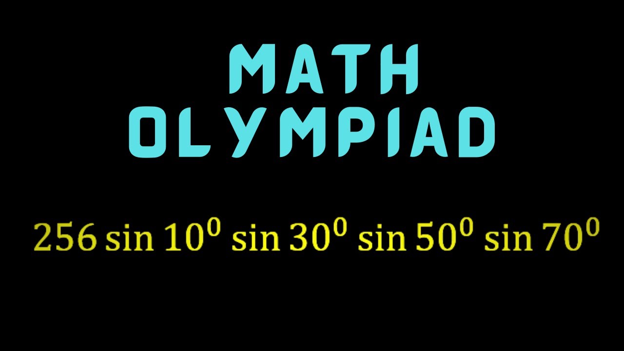 Olympiad Mathematics | Find the value of this Trigonometric Expression ...