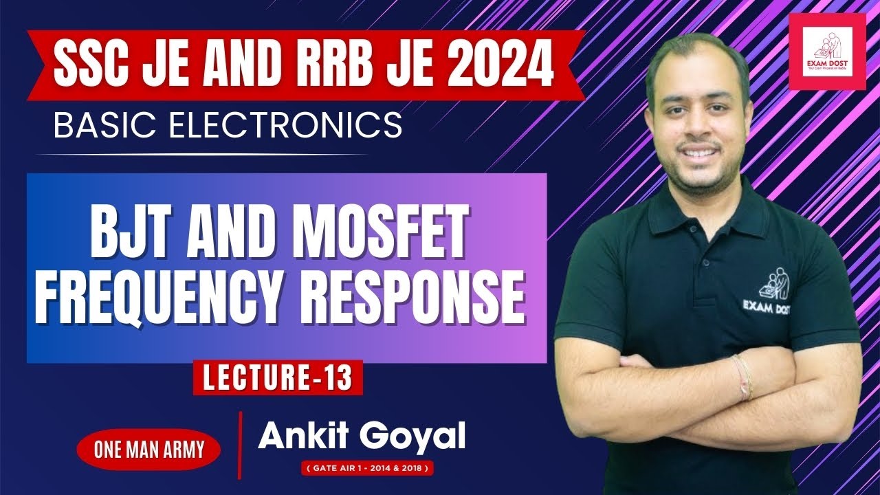 Lec-13 | BJT and MOSFET Frequency Response | Basic Electronics | SSC JE ...