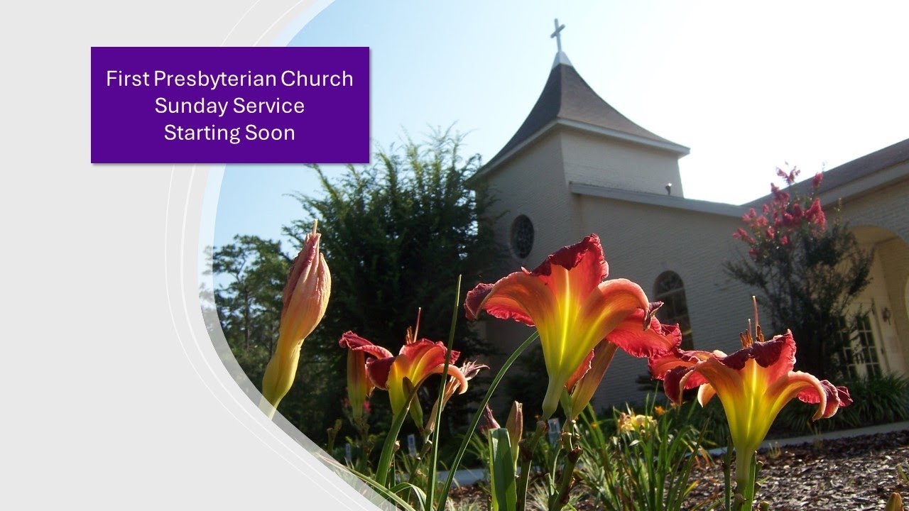 Sunday 1/26/25 Morning Service First Presbyterian Church Perry, FL ...