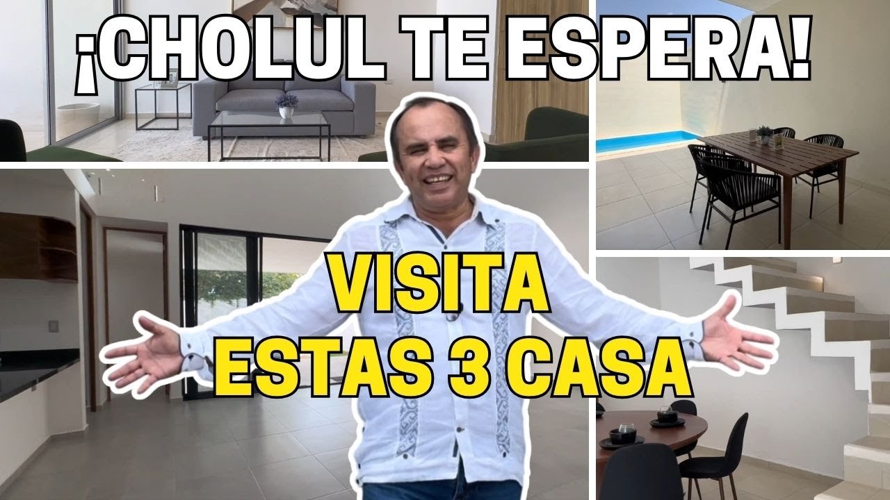 !Un vistazo a CHOLUL Mérida Yucatán ,desde 3 de sus propiedades! ¡Vive ...