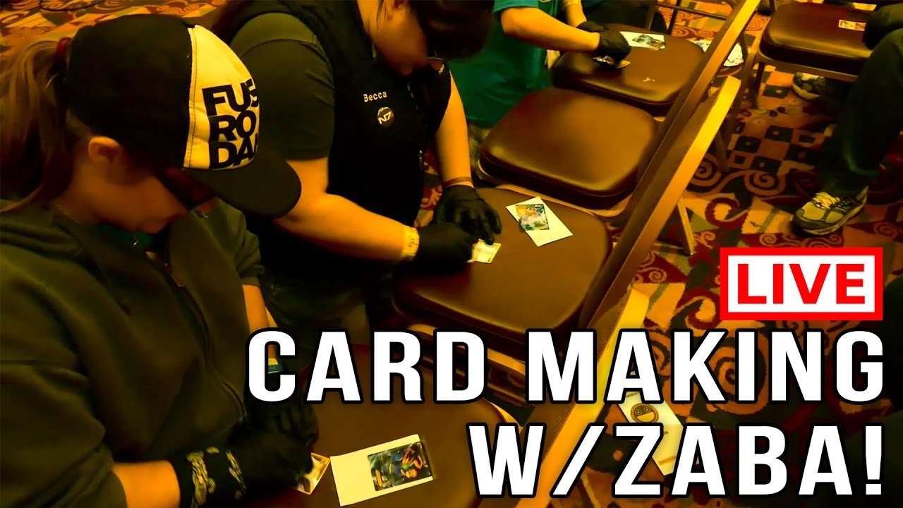 Card Making LIVE with ZabaTV - Panel @ No Brand Con 2017 - YouTube