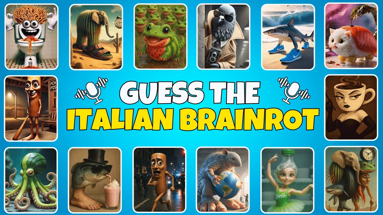 Guess the ITALIAN BRAINROT ANIMALS by Voice — Can You Handle These ...
