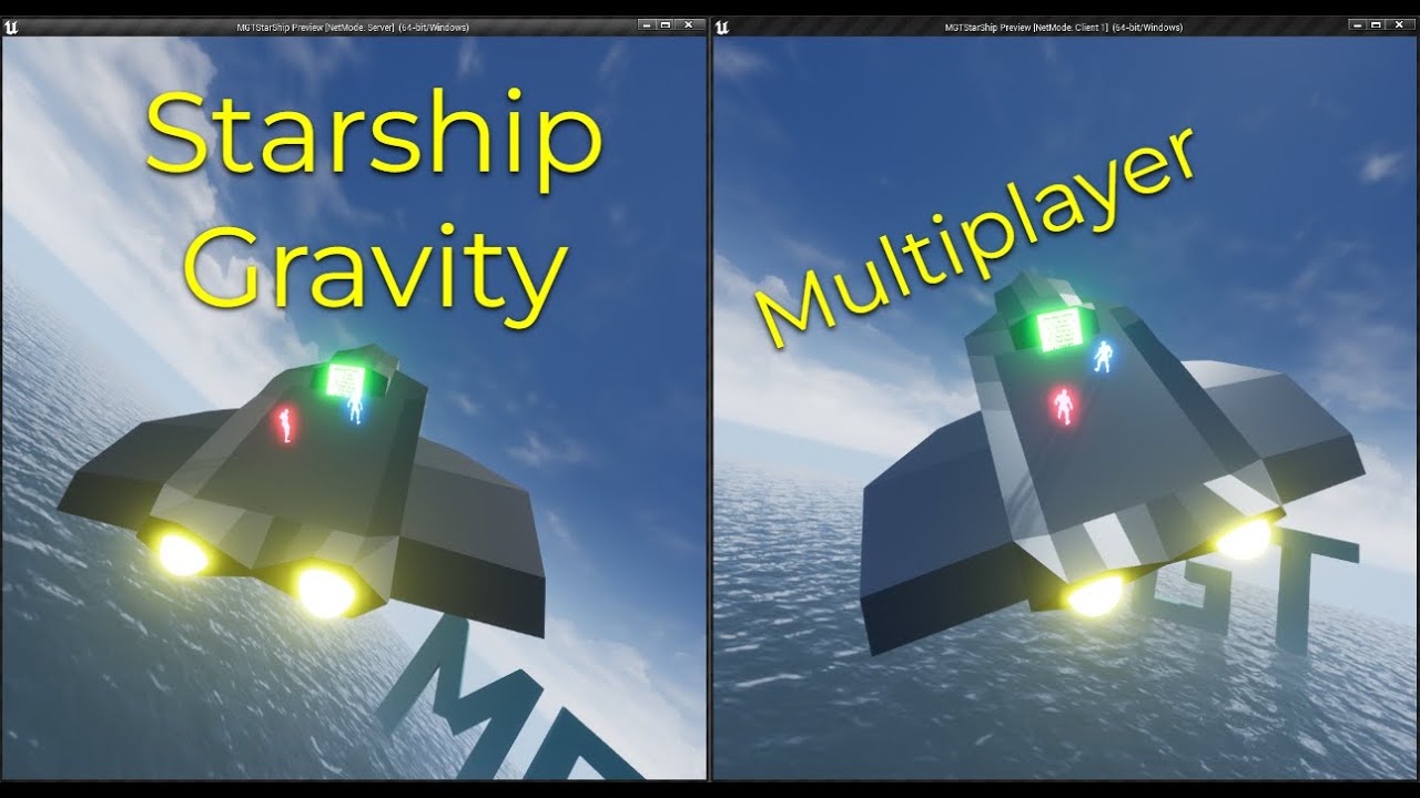 Multiplayer Starship Gravity for Unreal Engine - YouTube