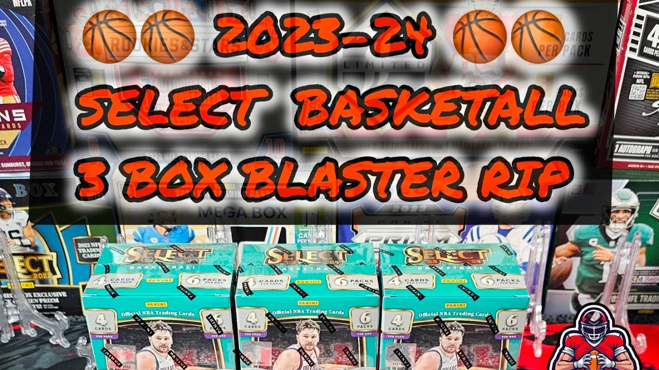 🔥🔥 HOT RELEASE 🔥🔥 2023-24 NBA SELECT 3 BLASTER REVIEW! #panini # ...