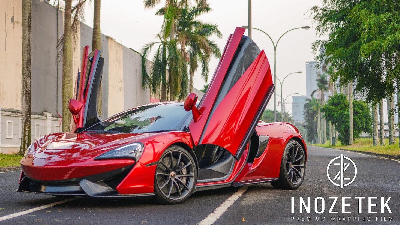 Inozetek 01: Super Gloss Metallic Midnight Red ft. McLaren 570s - YouTube