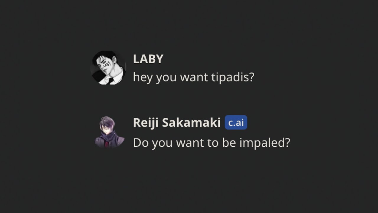 chatting with characters on character ai and it was interesting - YouTube