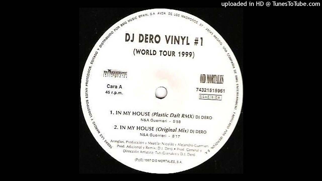 DJ Dero - In My House (Original Mix). 1997 - YouTube