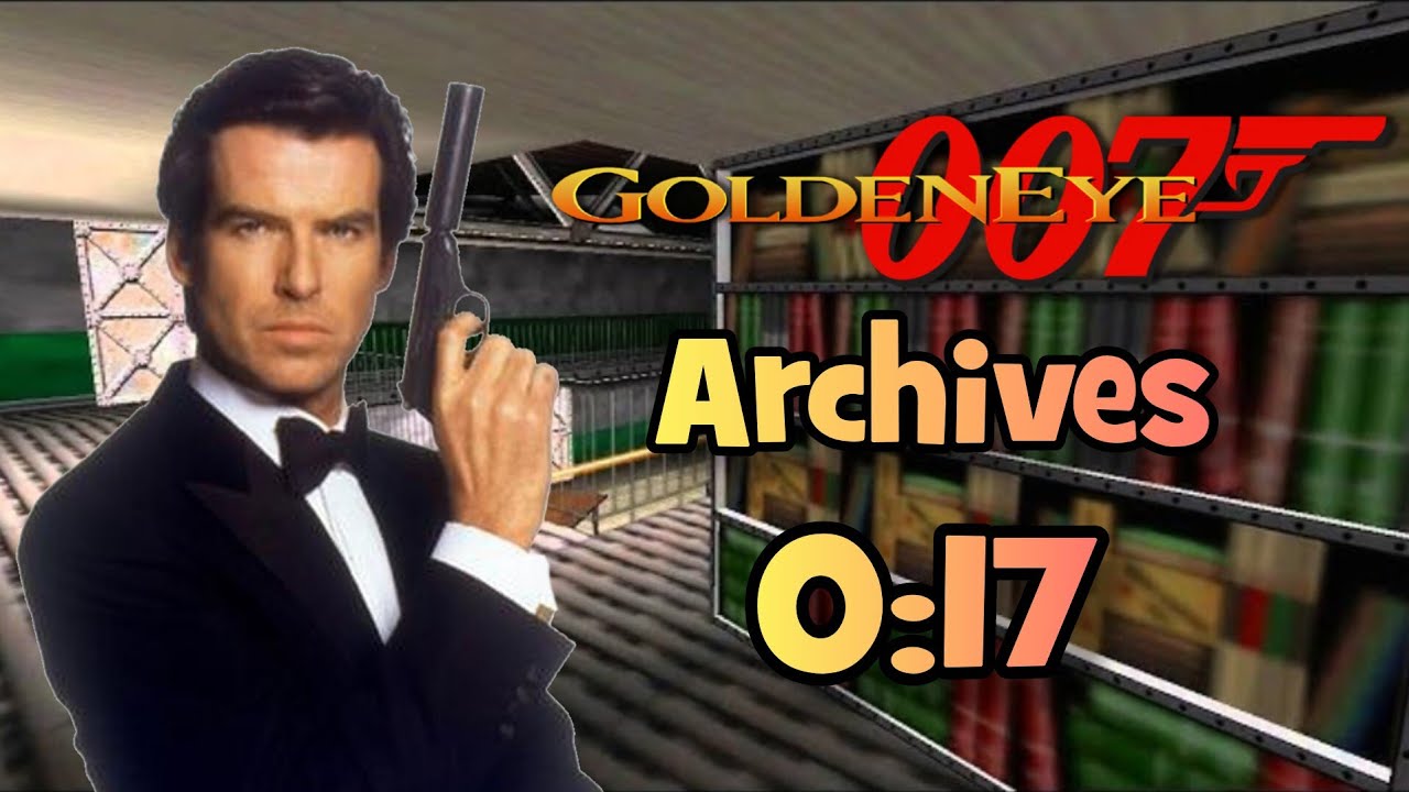 GoldenEye 007 Archives Agent Speedrun 0:17 (XBOX) - YouTube
