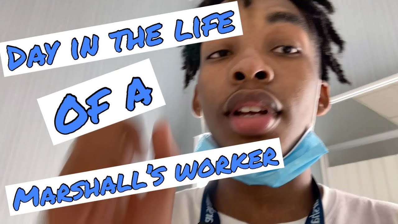 Day In The Life Of A Marshall’s Worker!!! - YouTube