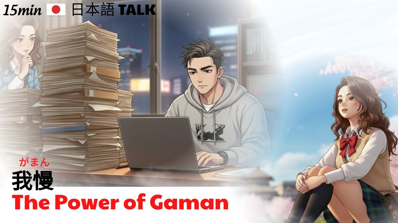 Japanese Conversation: The Power of Gaman (我慢) | Motivation & Learning ...
