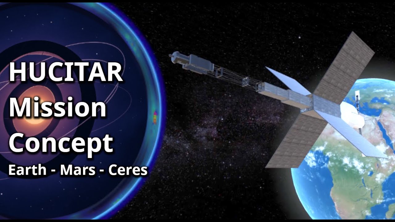 Concept for a multiplanetary crewed mission to Mars and Ceres - YouTube