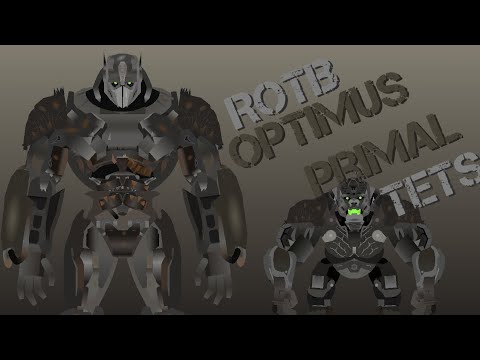 ROTB Optimus primal test | stick nodes pro - YouTube