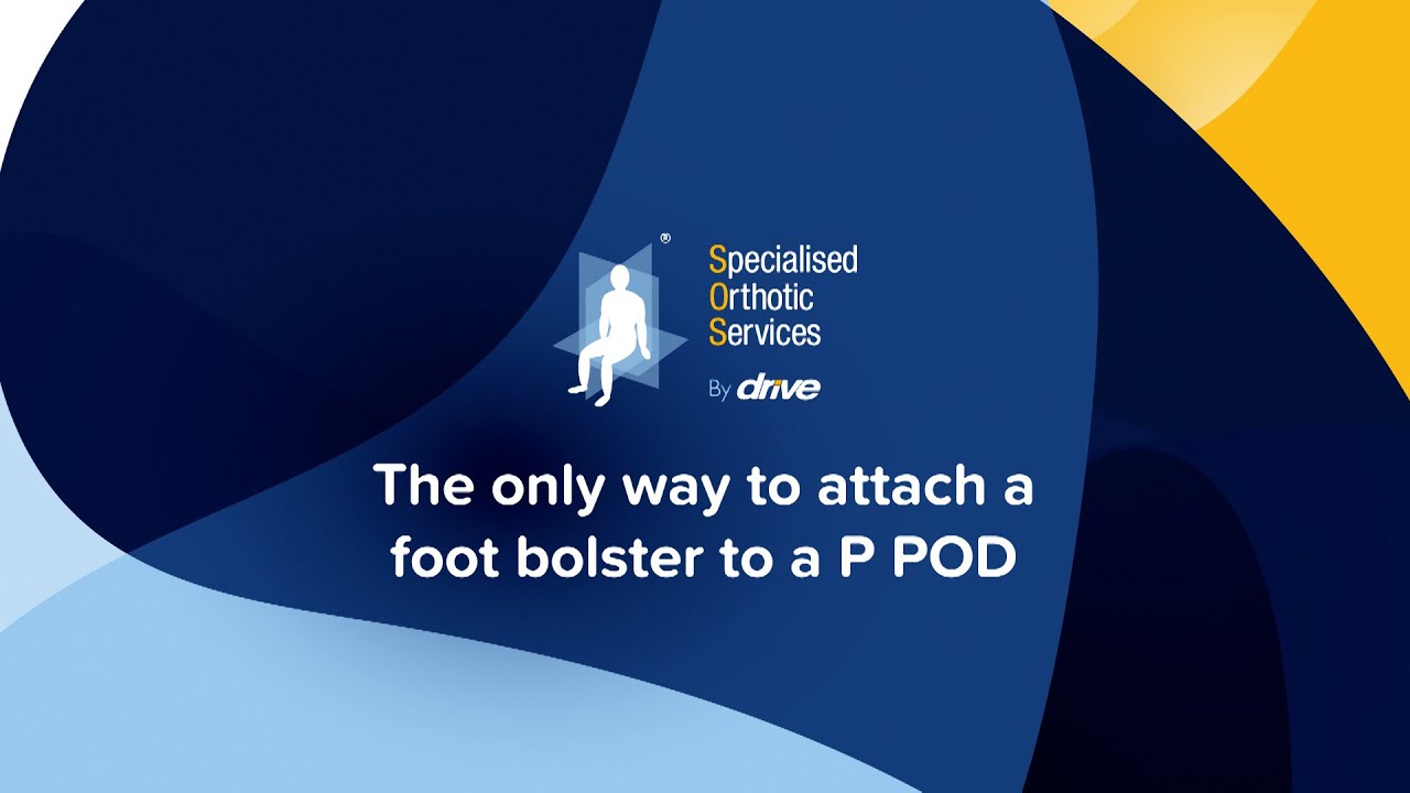 The only way to attach a foot bolster to a P Pod - YouTube