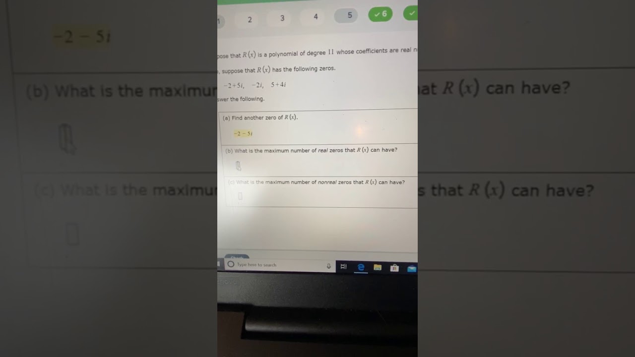 Maximum Number Of Real And Nonreal Zeroes Of Polynomials YouTube Maximum Number Of Real And Nonreal Zeroes Of Polynomials YouTube