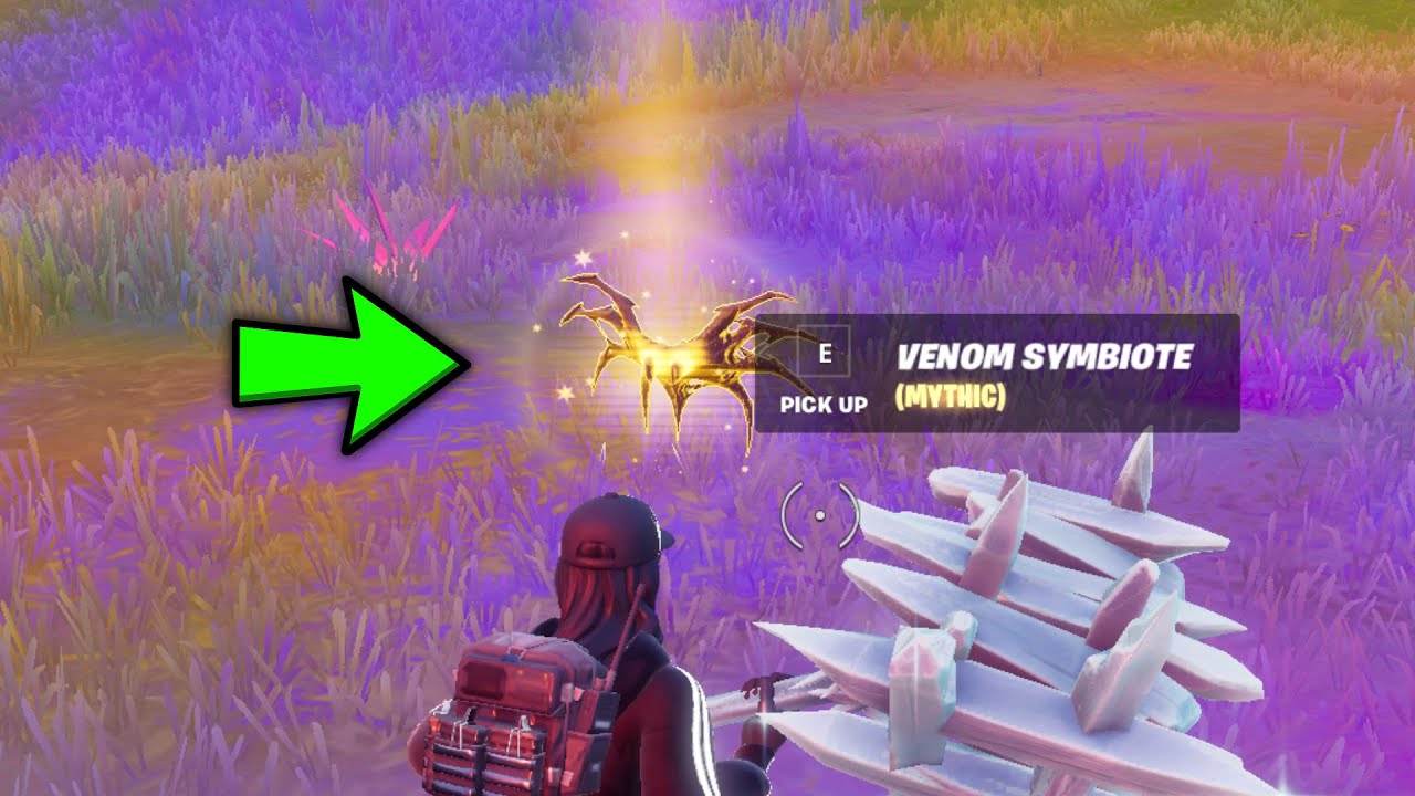 Fortnite Venom Symbiote Mythic (Gameplay) - YouTube