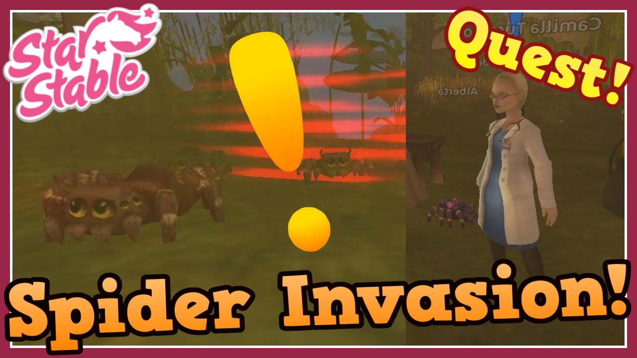 Star Stable Online: Spider Invasion! (Quest) #2 - YouTube