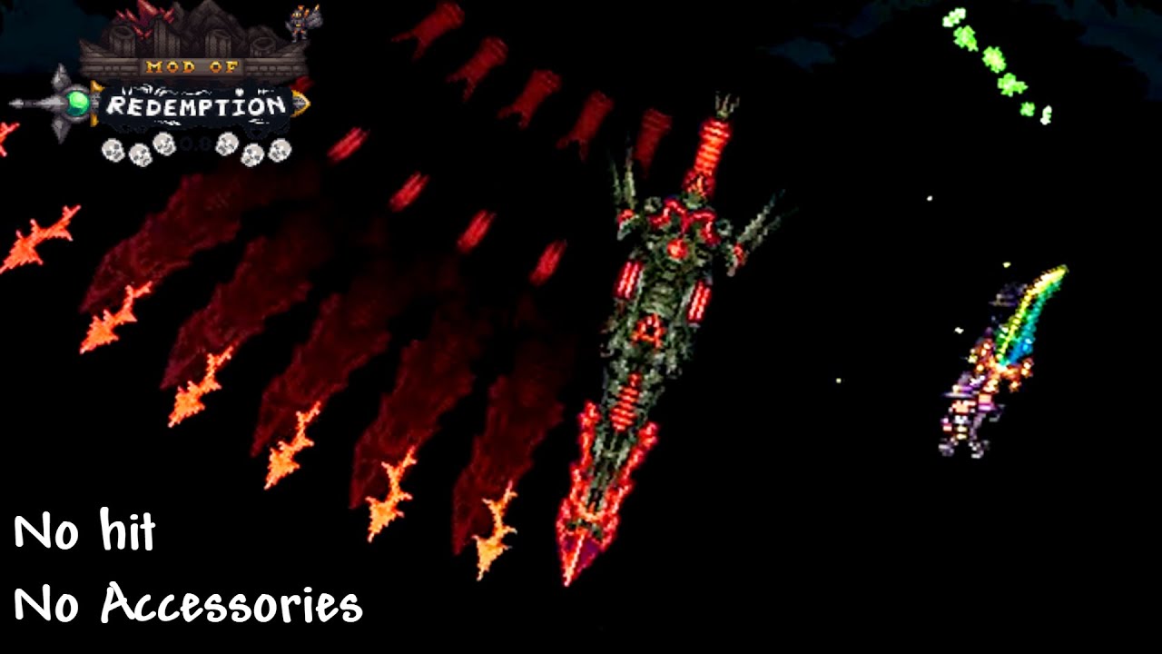 Omega Cleaver No hit + No Accessories | Mod of Redemption - YouTube