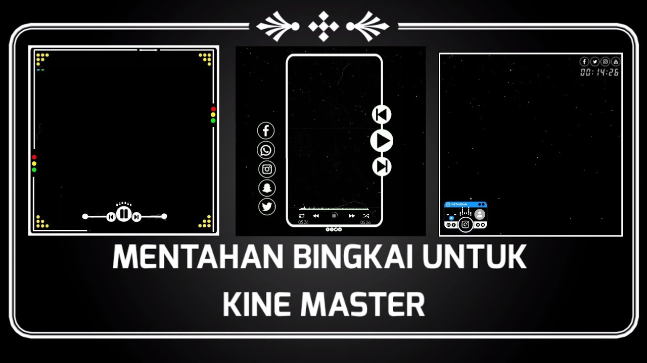 MENTAHAN BINGKAI AUDIO SPECTRUM UNTUK KINE MASTER - YouTube