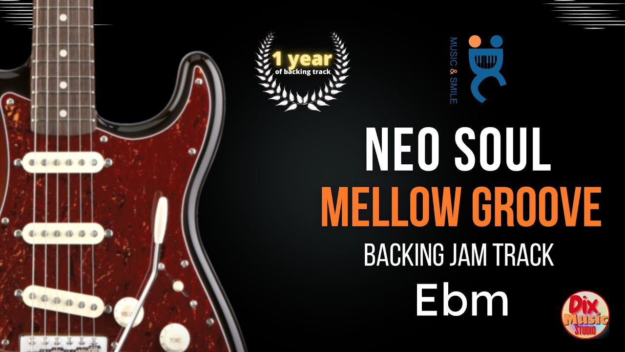 Backing track - Neo soul Mellow groove in Eb minor (80 bpm) - YouTube