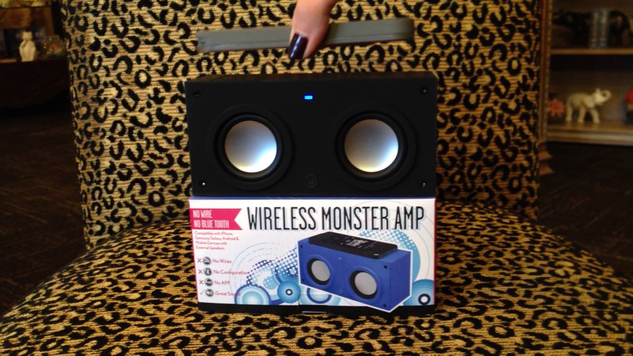 WIRELESS MONSTER AMP - YouTube