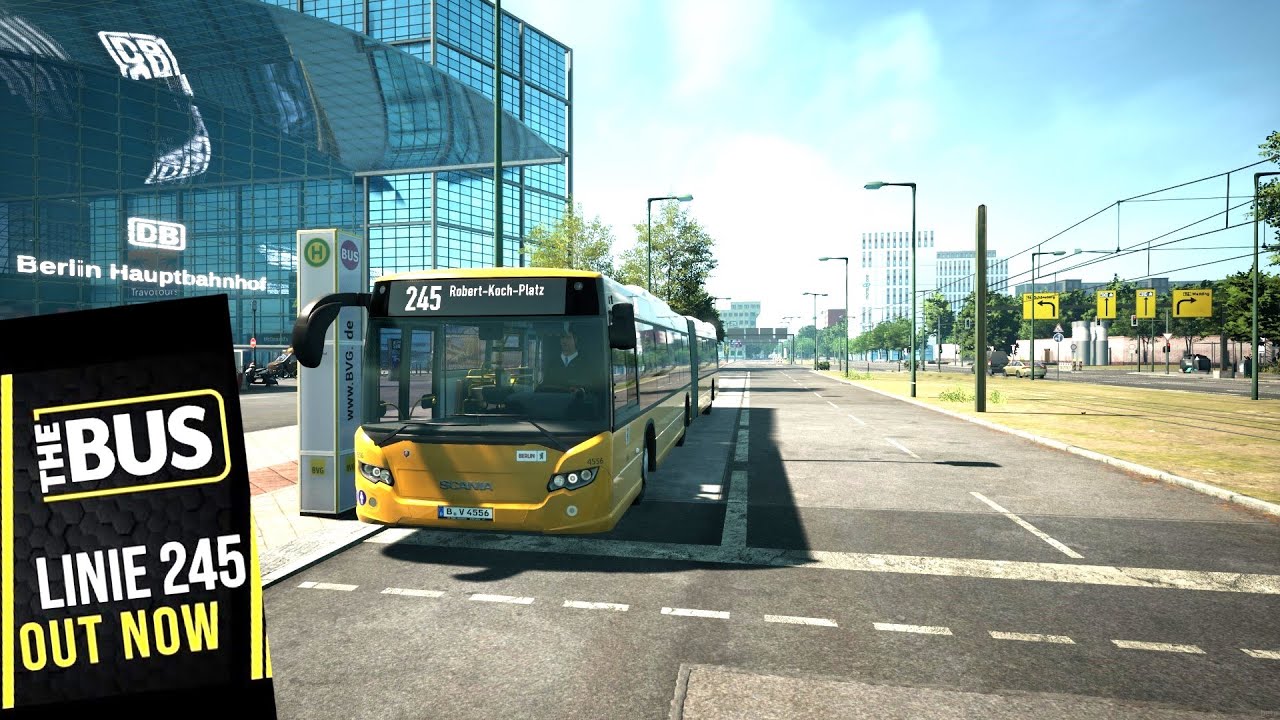 The Bus I Linie 245 I Hertzallee Robert Koch Platz I Neues Berlin Logo ...