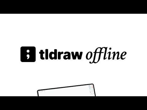 introducing tldraw offline