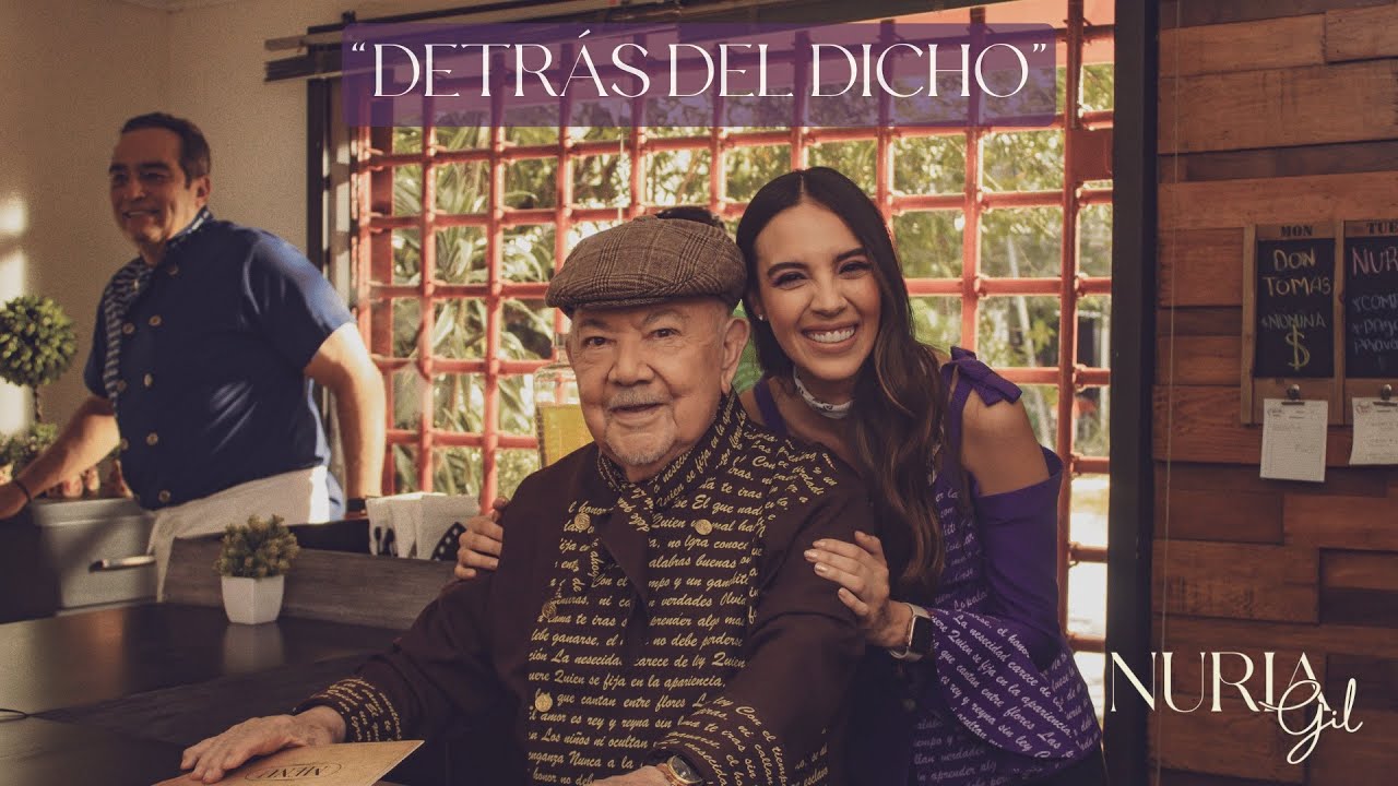 “CAFÉ EL DICHO” detrás de cámaras - Nuria Gil - YouTube