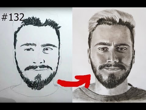 ENES BATUR ÇİZİMİ / KARAKALEM PORTRE (CHARCOAL PORTRAIT)  #132