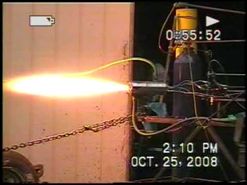 Liquid Nitrous Oxide-Kerosene Rocket Engine Part 1 of 5 - YouTube